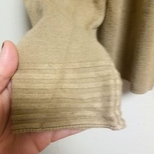 Cyrus | Tops | Cyrus Knits Faux Fur Draped Collar Ribbed Top | Poshmark